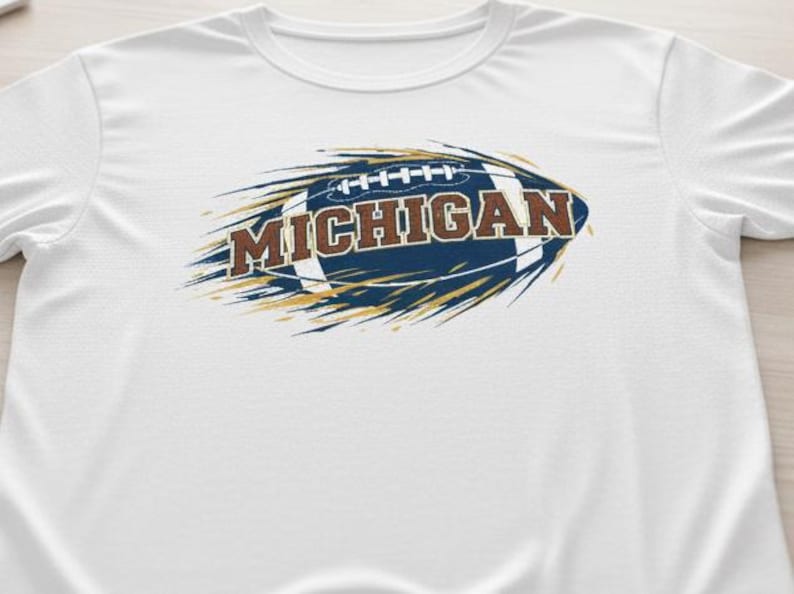 Michigan Wolverines Png, Michigan Football Png, Cute Football Png ...