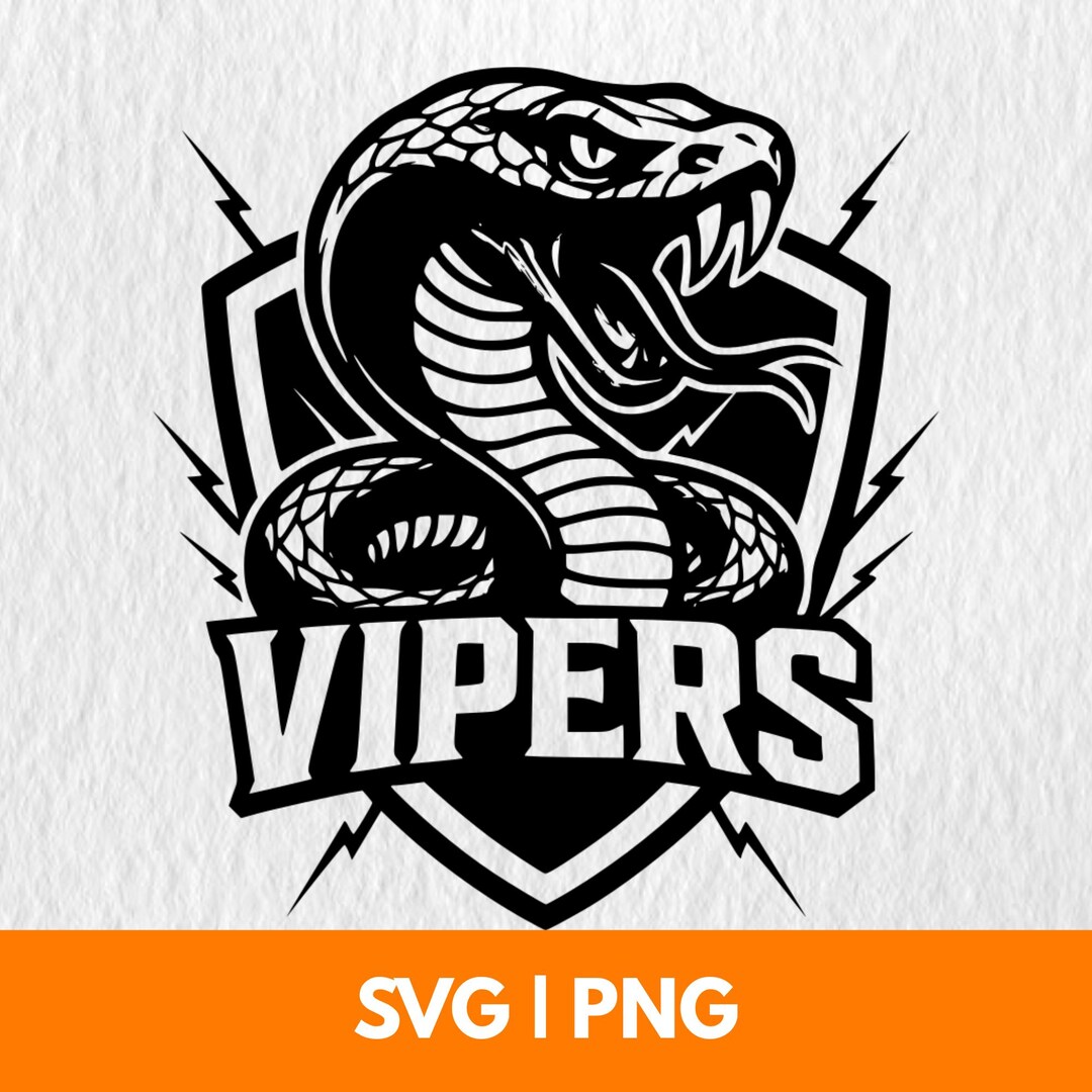 Vipers Svg Png, Vipers Sport Team Logo, Vipers Png, Vipers Team ...
