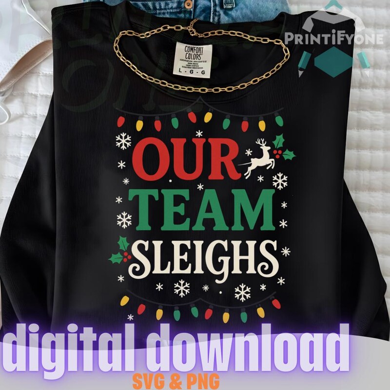 Xmas Sleigh T Shirts - Etsy