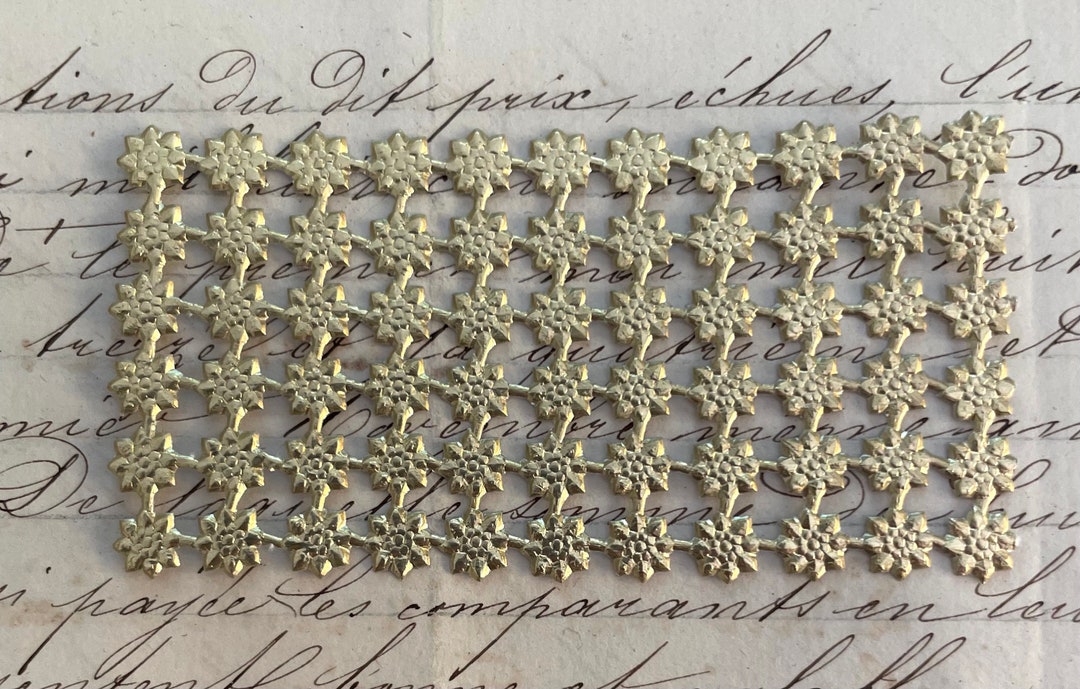 66 Teeny Tiny Gold Dresden Paper Foil Stars Diecut Victorian Scrap - Etsy