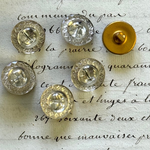 Crystal Glass Buttons - Etsy