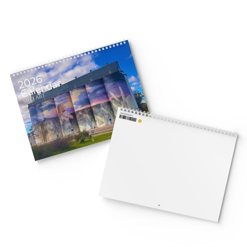 Australia Silo Art Wall Calendar for 2026 - Decorative, Monthly Planner ...