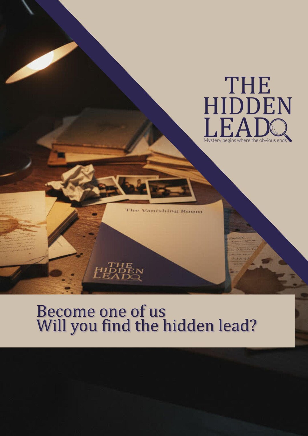 The Vanishing Room – Cold Case Murder Mystery Game, Printable Detective ...