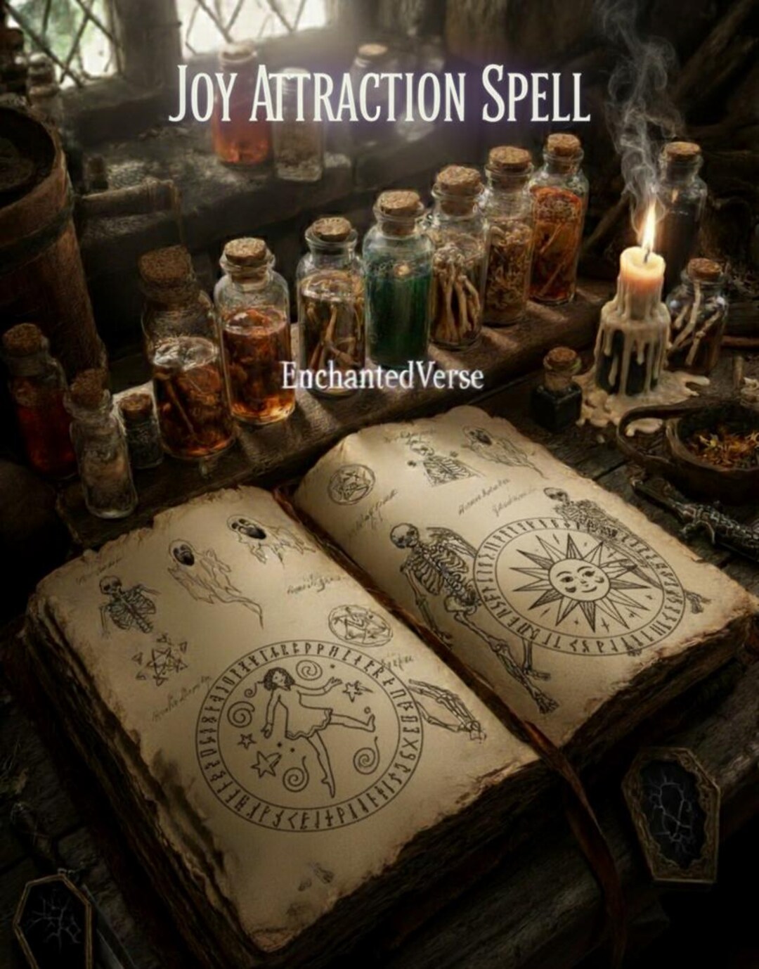 Joy Attraction Spell • Happiness Ritual - Etsy