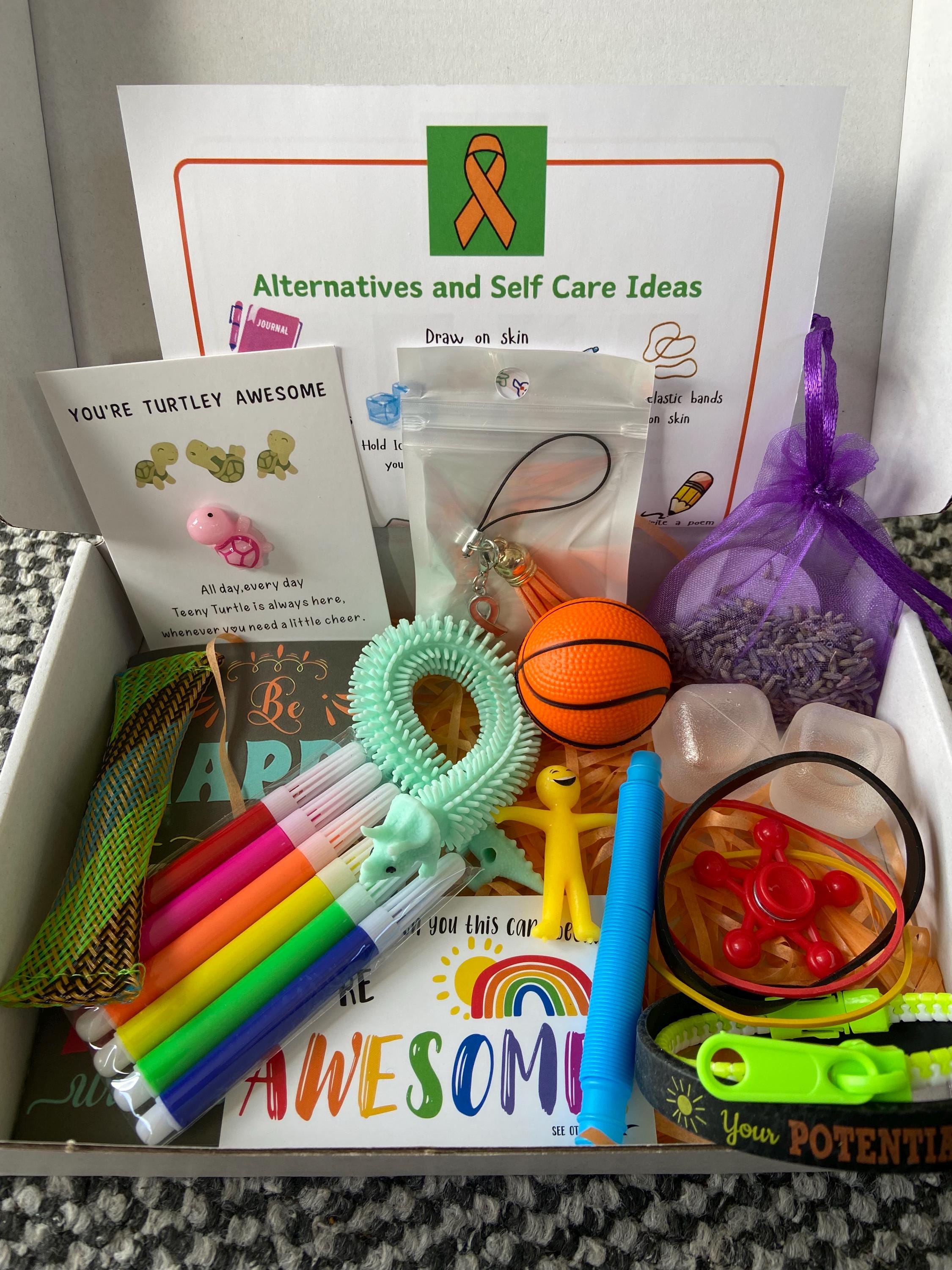 24 Piece Self Harm Distraction Box/safety Tool Kit/mental Health ...