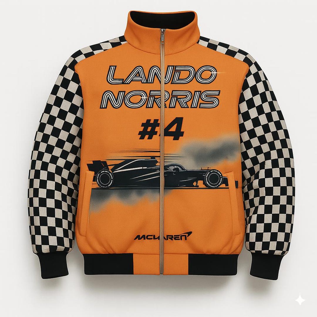 Lando Norris F1 Fan Jacket for Kids and Adults | Personalized Jacket ...