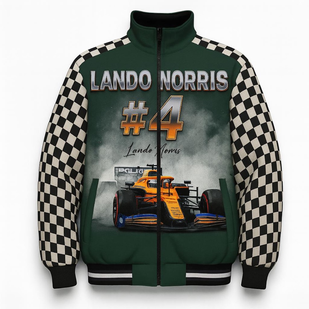 Lando Norris F1 Fan Jacket for Kids and Adults | Personalized Jacket ...