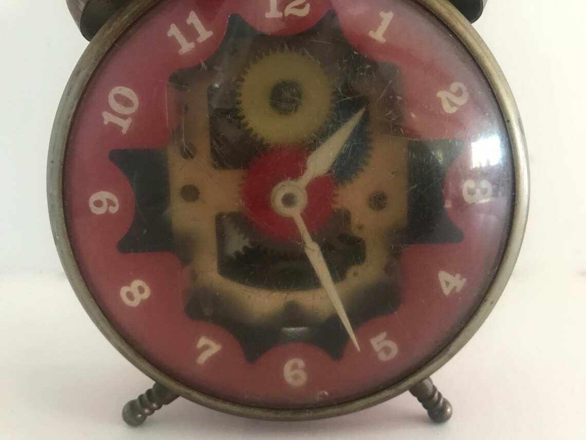 Vintage Clock Toy Clock - Etsy