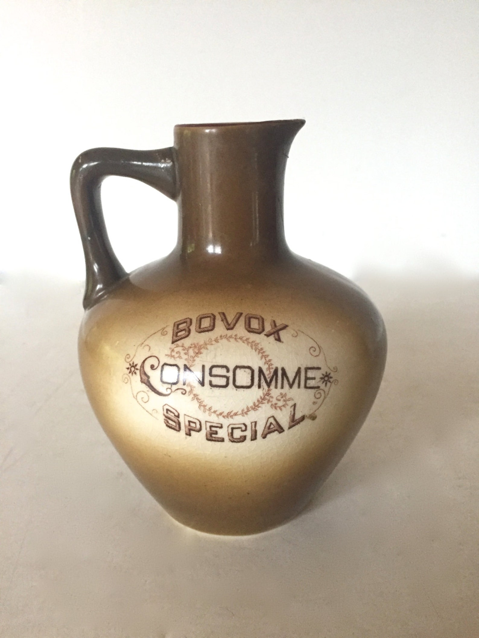 Vintage Advertisement Jar / Pitcher - Etsy