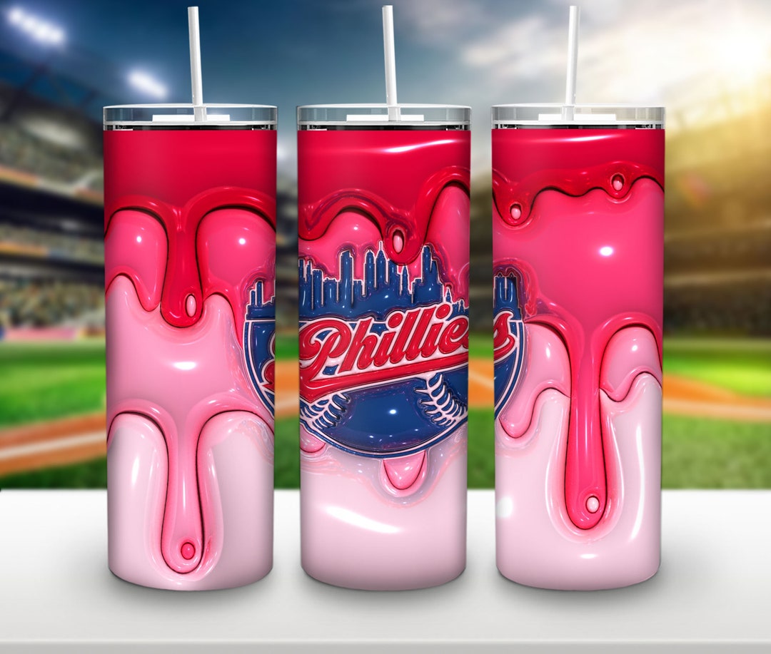 3D Inflated Baseball 20oz Skinny Tumbler Wrap Png Sublimation, Baseball ...