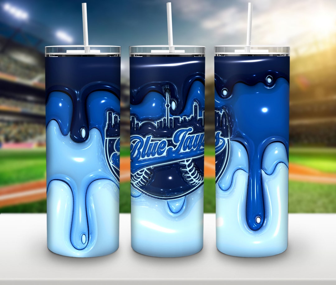 3D Inflated Baseball 20oz Skinny Tumbler Wrap Png Sublimation, Baseball ...