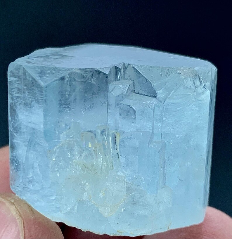 142 Ct Natural Terminated Aquamarine Crystal Specimen From Pakistan ...