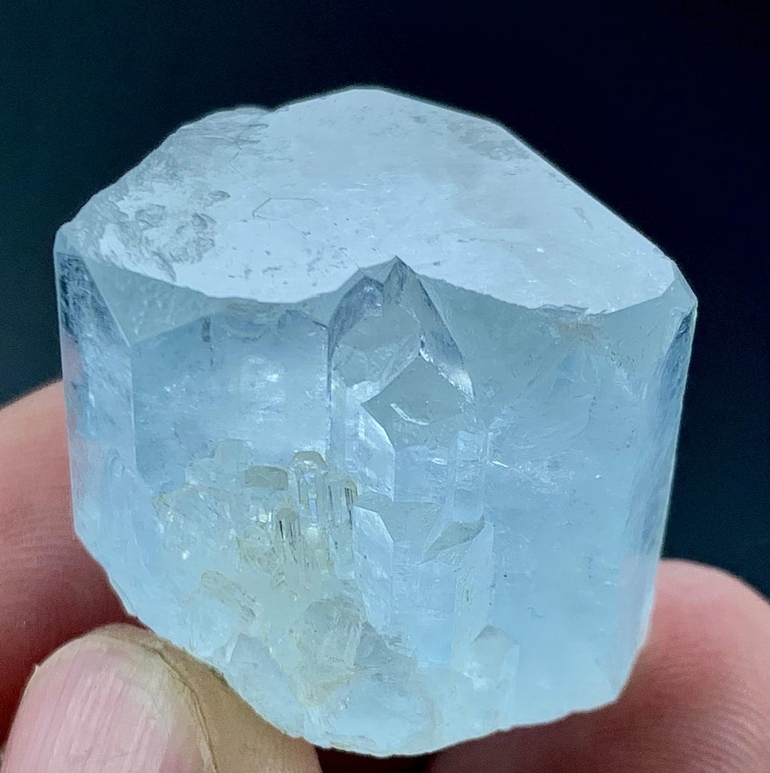 142 Ct Natural Terminated Aquamarine Crystal Specimen From Pakistan ...