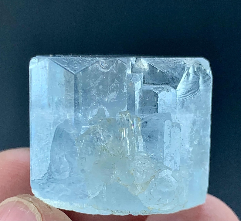 142 Ct Natural Terminated Aquamarine Crystal Specimen From Pakistan ...