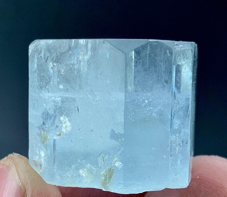 142 Ct Natural Terminated Aquamarine Crystal Specimen From Pakistan ...