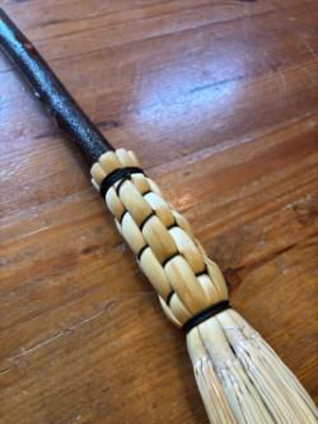 Handmade Cobweb Broom on a Tree Branch Broomstick - Etsy