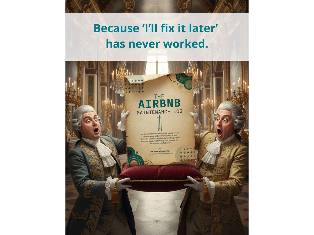 Airbnb Maintenance Log | Rental Upkeep Tracker | Repair and Issue ...