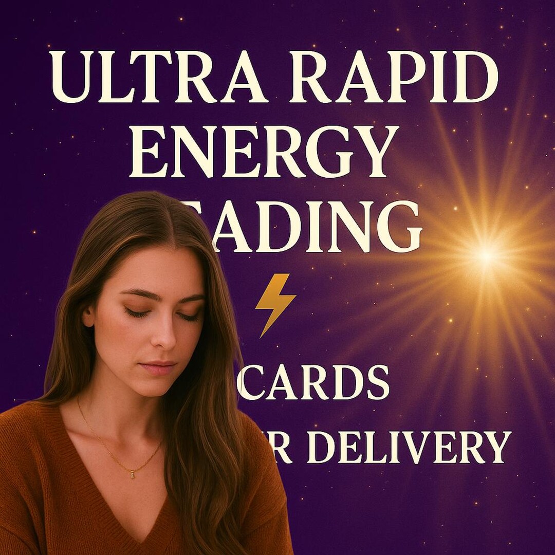 Ultra Rapid Energy Reading | No Cards | Same-hour Delivery - Etsy