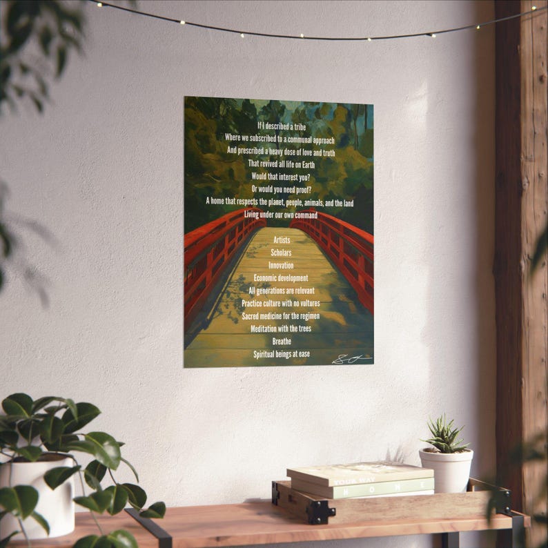 UNDO Poster Collection: Kemetic Peace Sign - Etsy