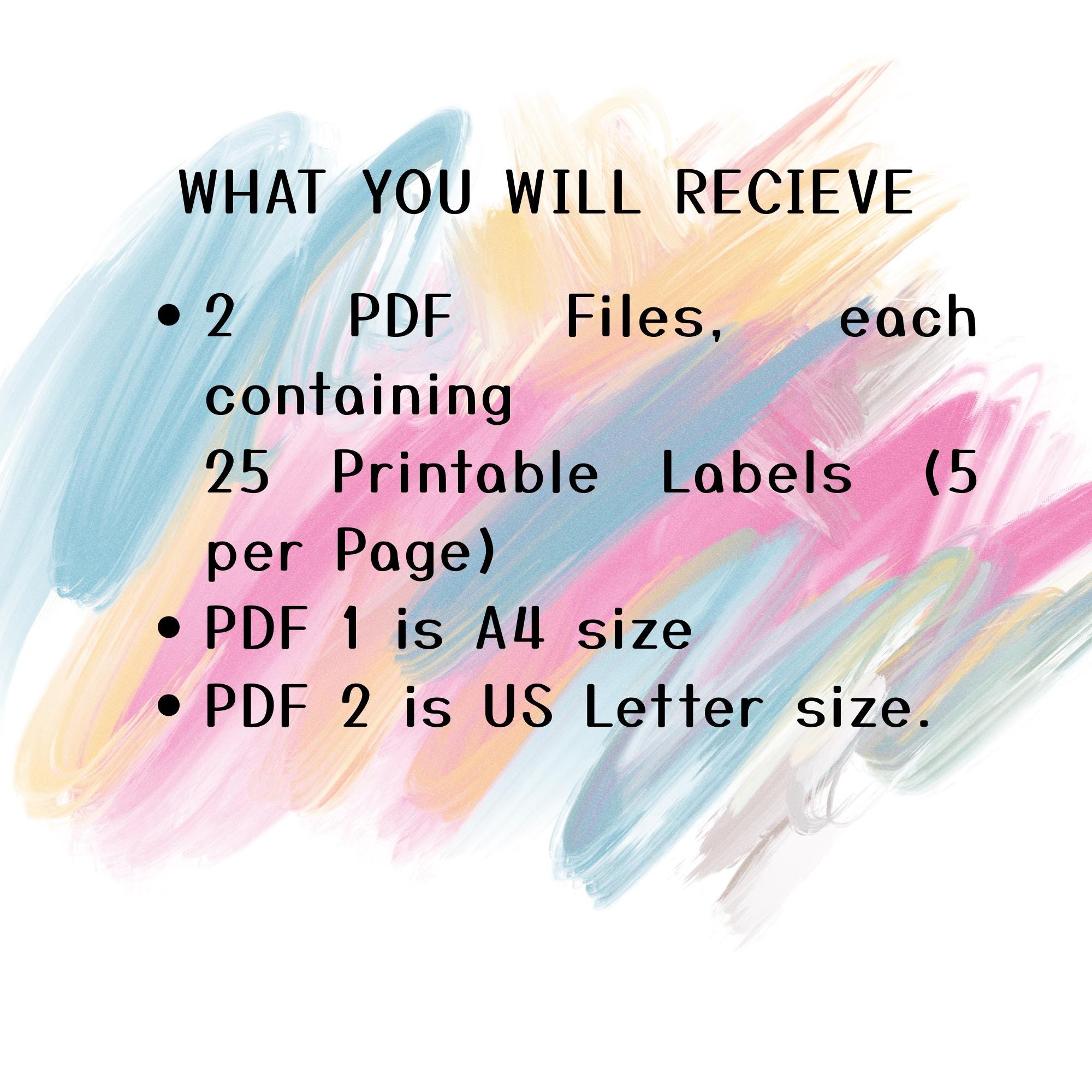 Printable Science Fair Labels | STEM Experiment Tags (PDF) - Etsy