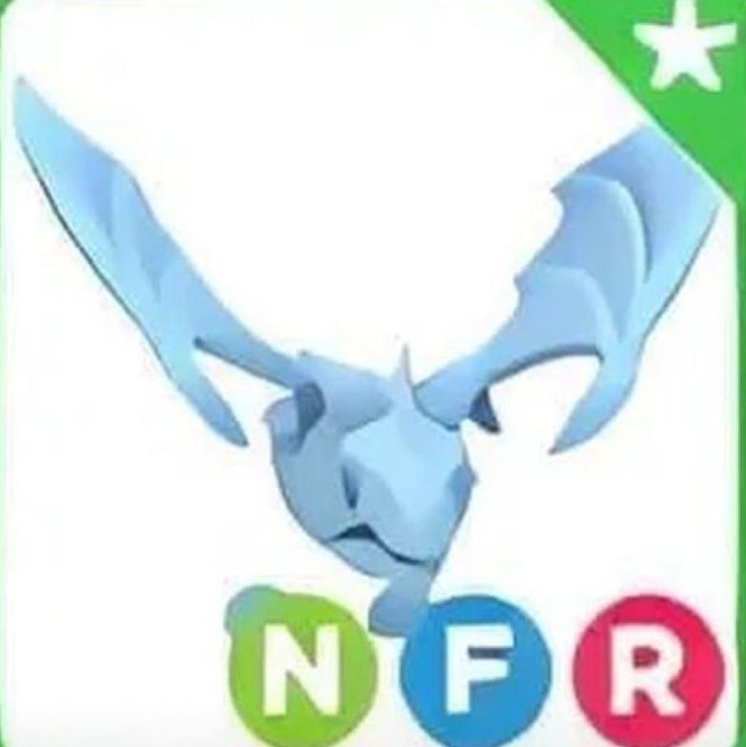 NFR Frost Dragon - Adopt Me - Etsy