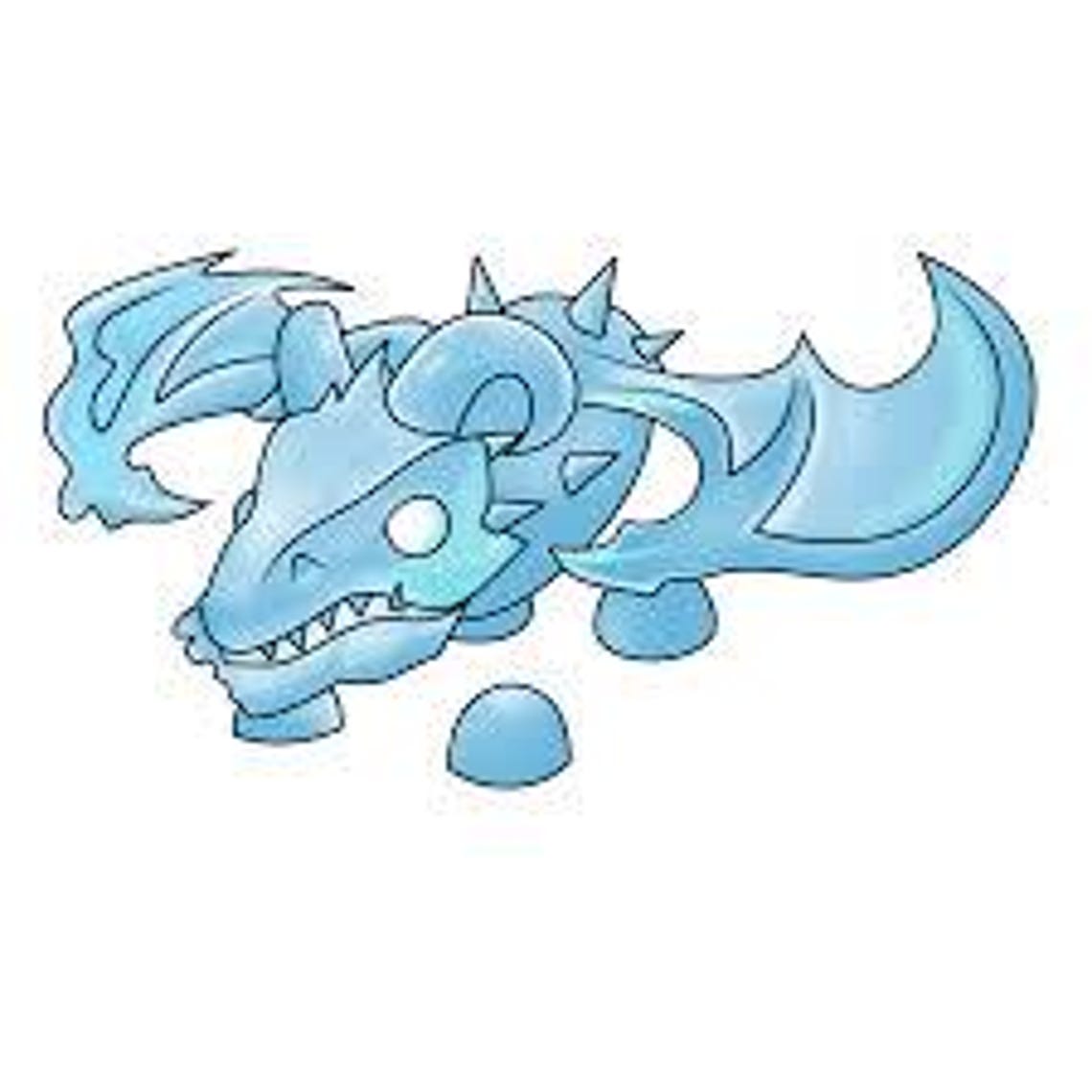 MFR Frost Dragon - Adopt Me - Etsy