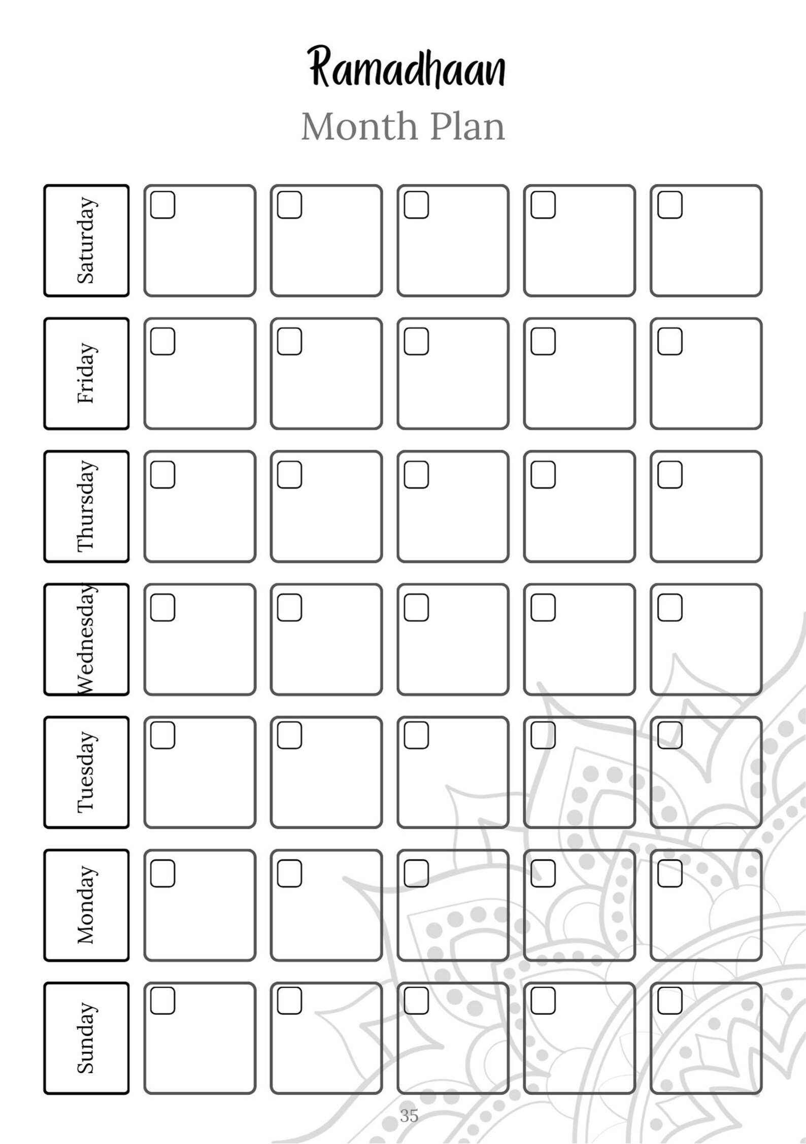 Ramadan Planner Printable the Ultimate Ramadan Journal 2026 Digital ...