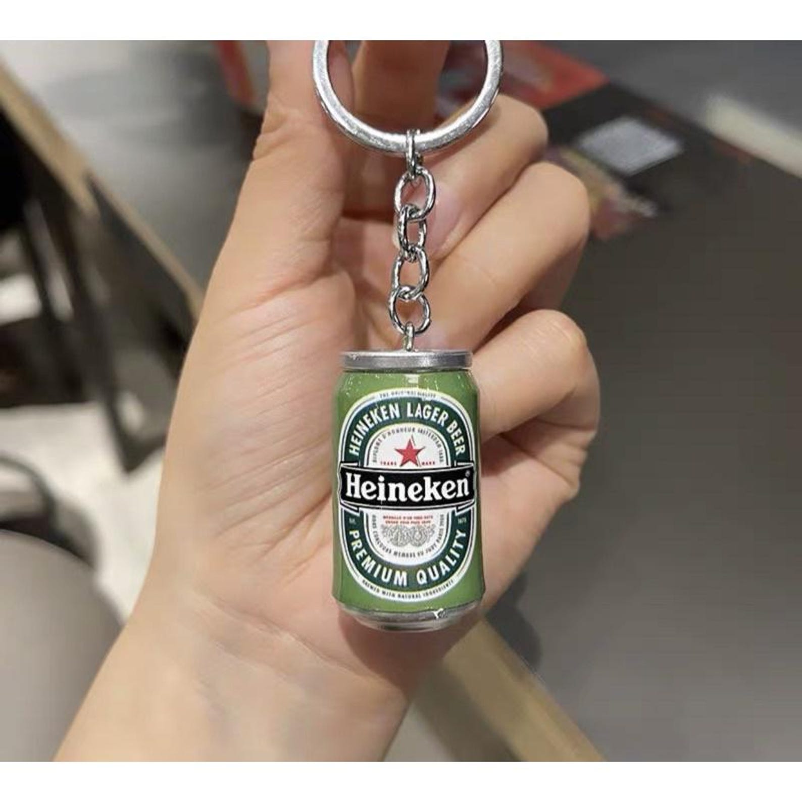 Mini Drink Can Keychain, Cute Soda & Beer Can Keyring, Funny Backpack ...