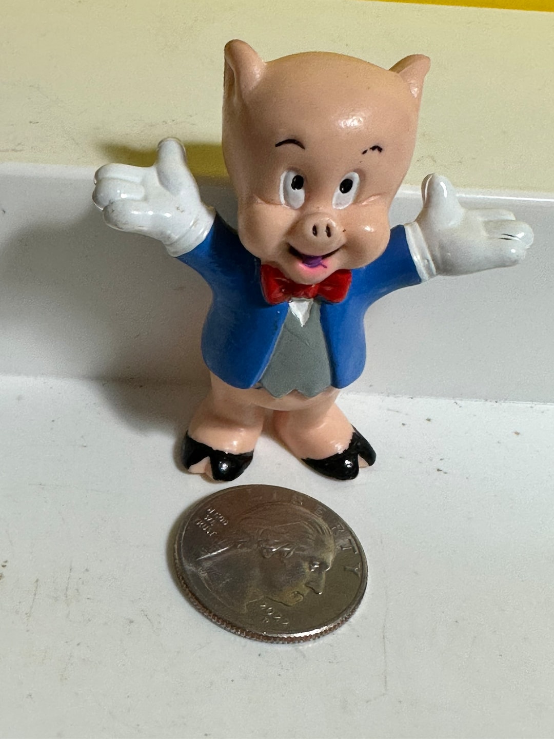 Vintage 1990 Applause Porky Pig PVC Figure Warner Bros B33 - Etsy