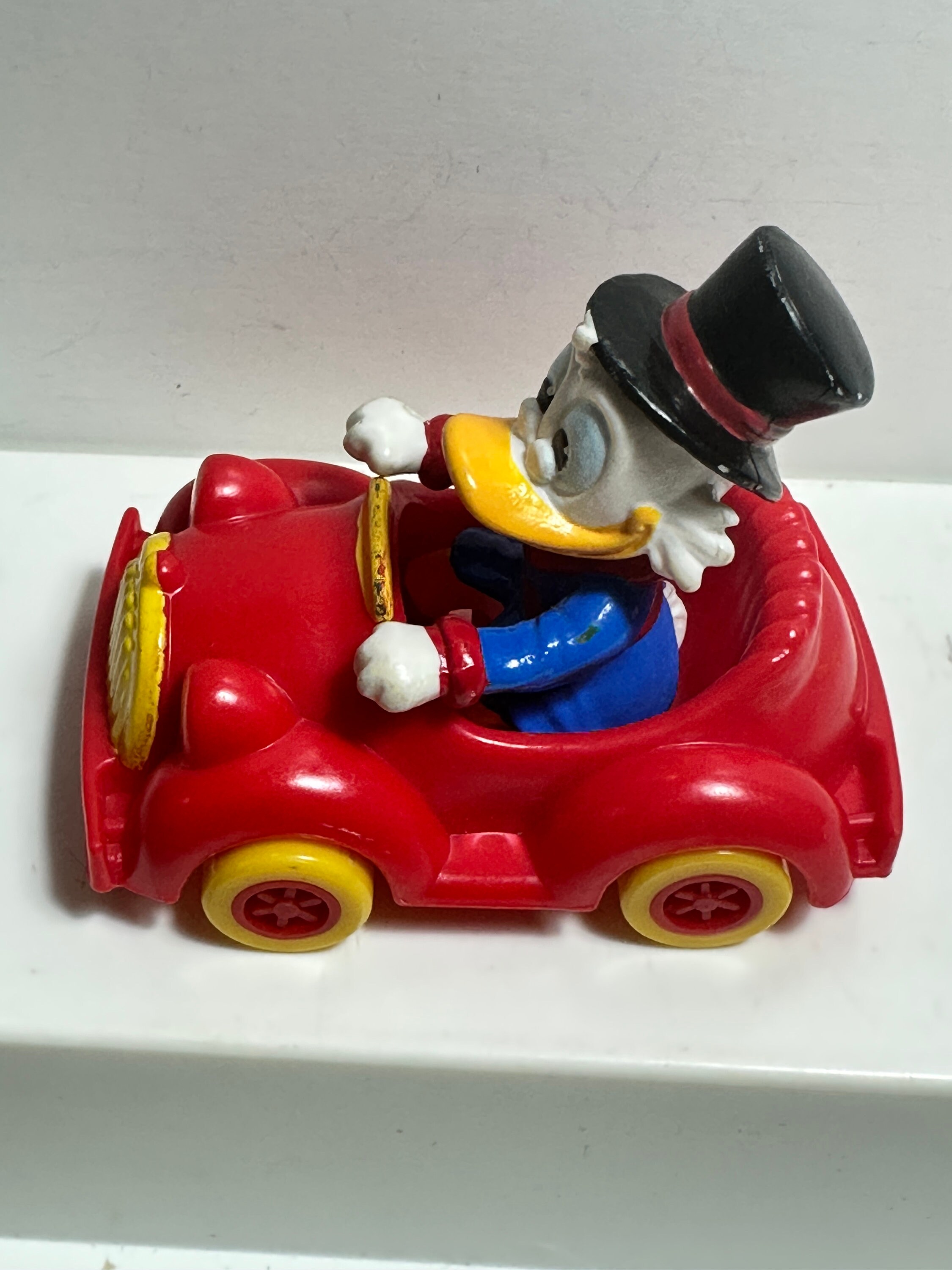 Vintage 1986 Walt Disney Ducktales Scrooge Mcduck W Car Toy - Etsy
