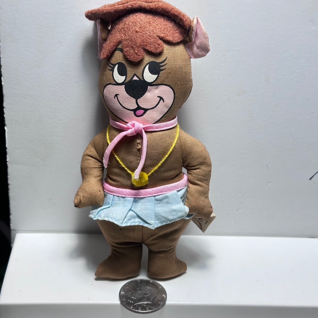 1973 Cindy Bear Stuffed Animal, Yogi's Girlfriend, Hanna Barbera ...
