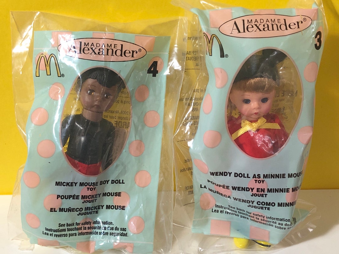 Mcdonalds Madame Alexander 2002 Wendy as minnie Mouse and - Etsy