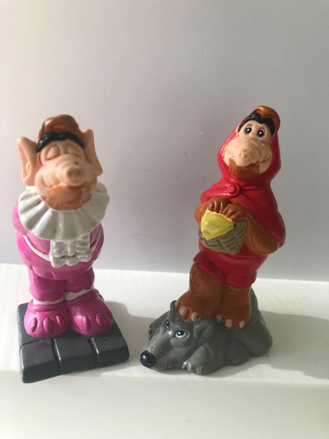 Vintage Wendy’s Kids Meal Alf Tales Sleeping Beauty & Lil’ Red Riding ...