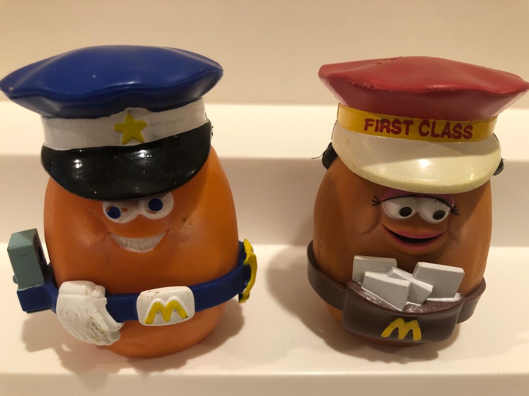 Mcdonald’s Mcnugget Buddies Lot of 2 Sarge & First Class From 1988. - Etsy