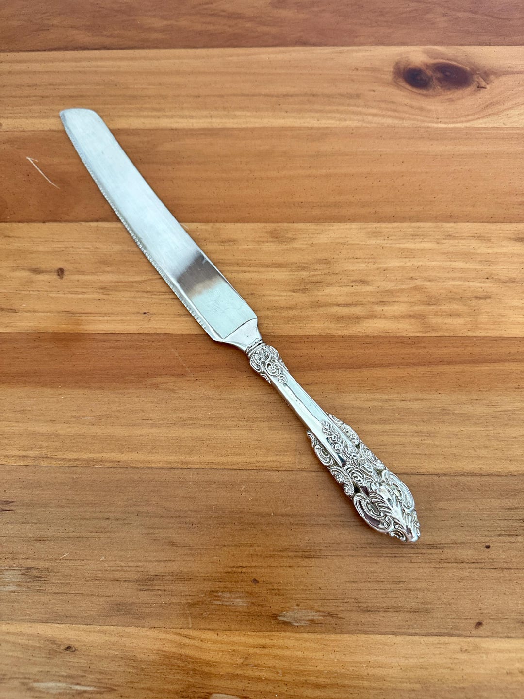 Ornate Baroque Handle Godinger Cake Knife Silverplate G.S.A Wedding - Etsy