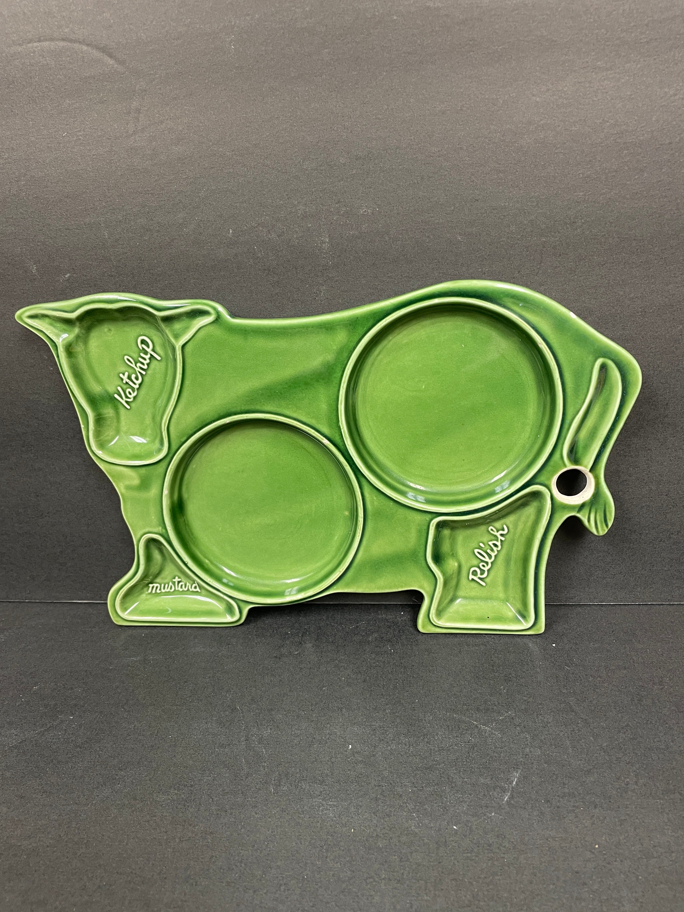 Cute Cow Serving Plate - Etsy