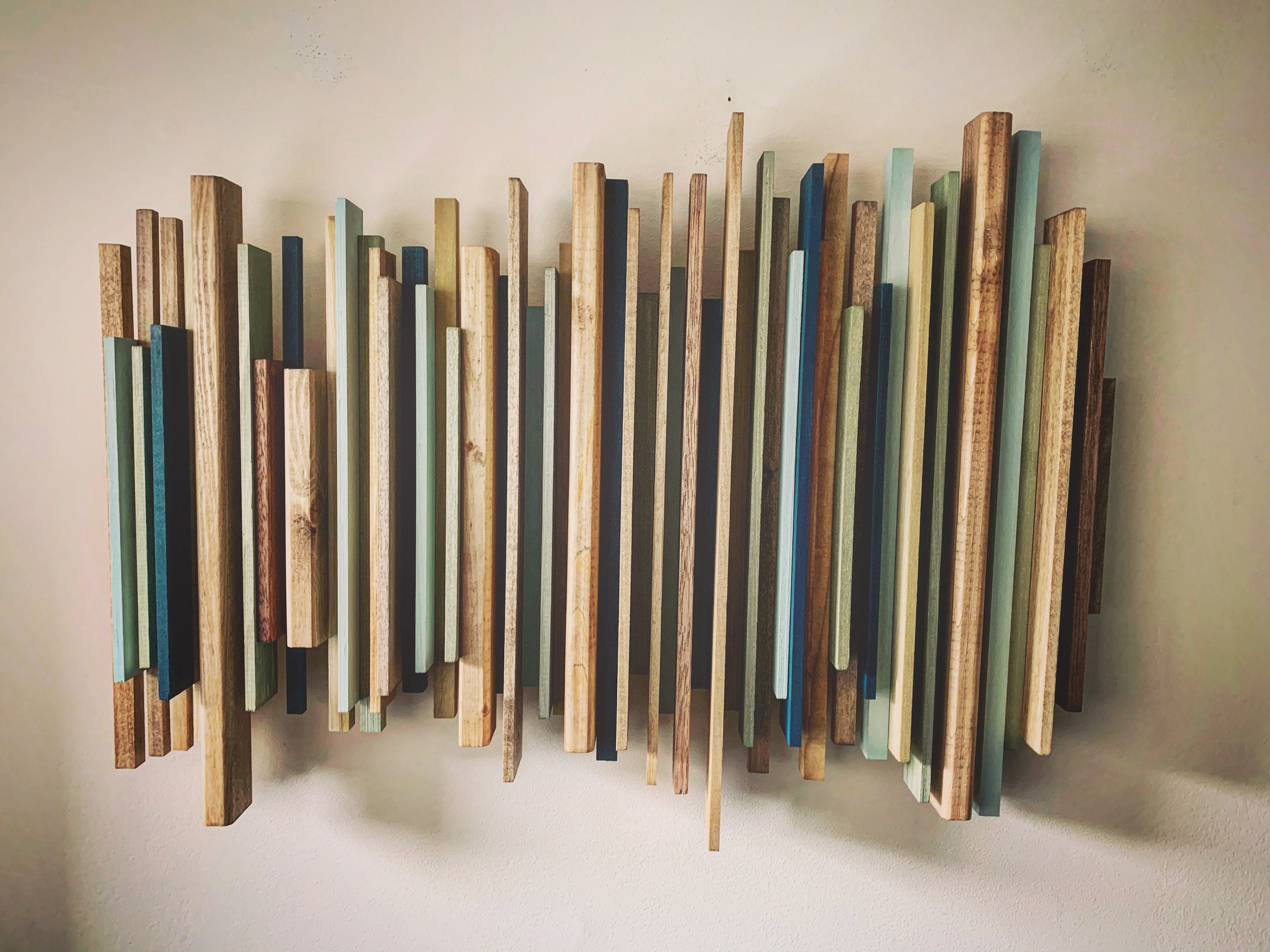 Custom 3 ft Wood Soundwave Wall Sculpture, Sound Wave Art, Based on Any ...