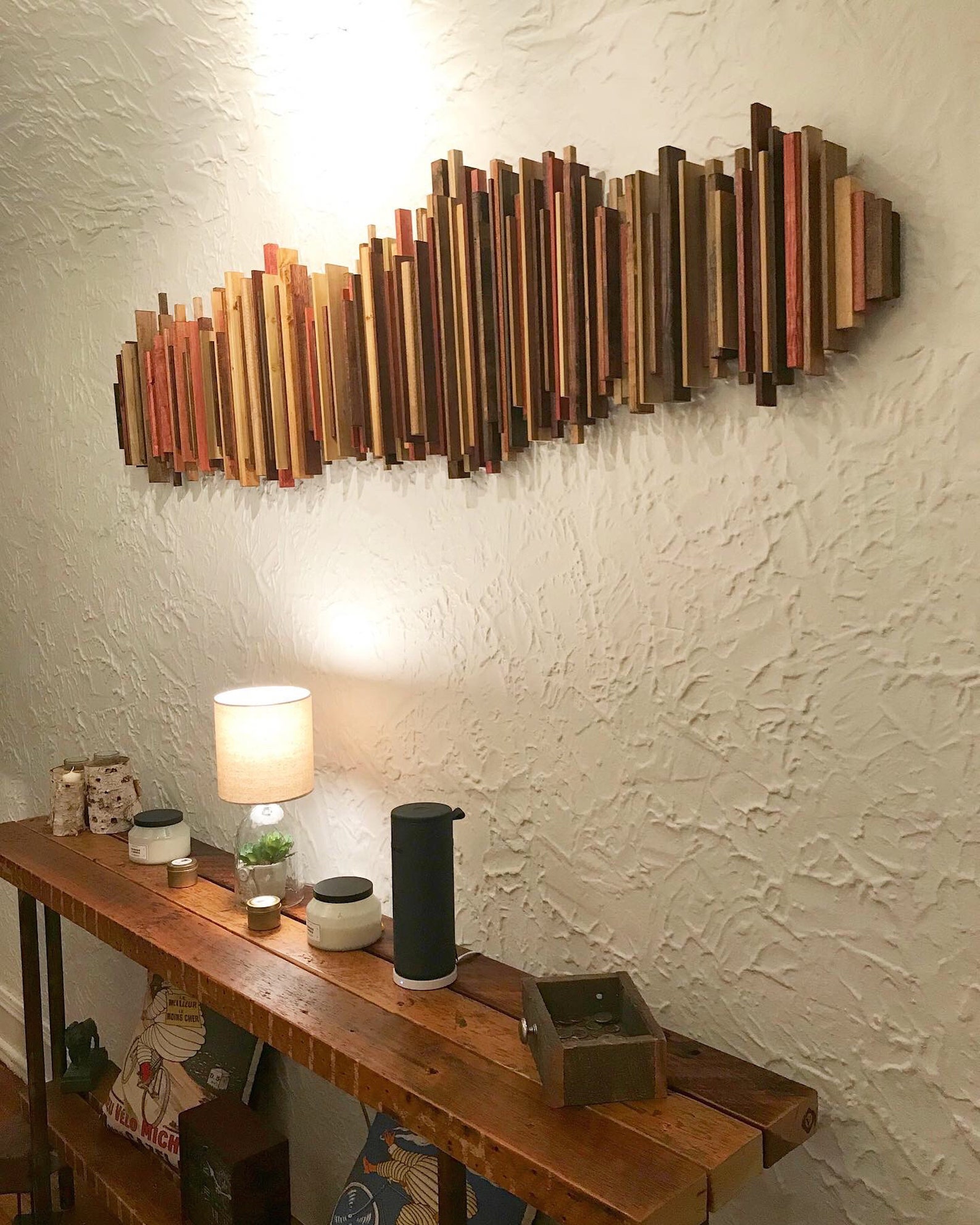 6 Ft Custom Sound Wave, Wood Soundwave Wall Art, Personalized Unique ...