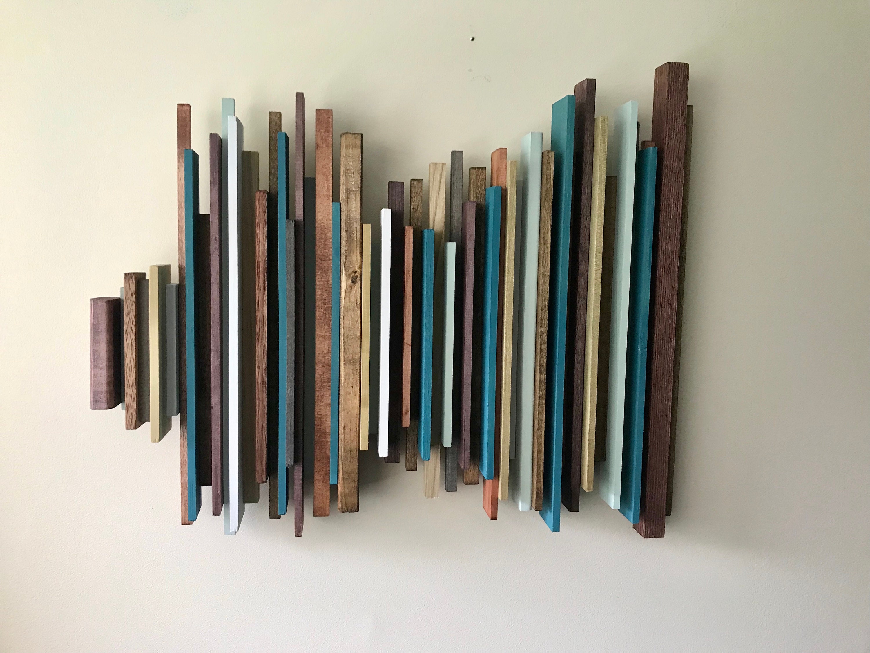 Soulshine - Warren Haynes Wood Soundwave Wall Sculpture, Sound Wave Art ...