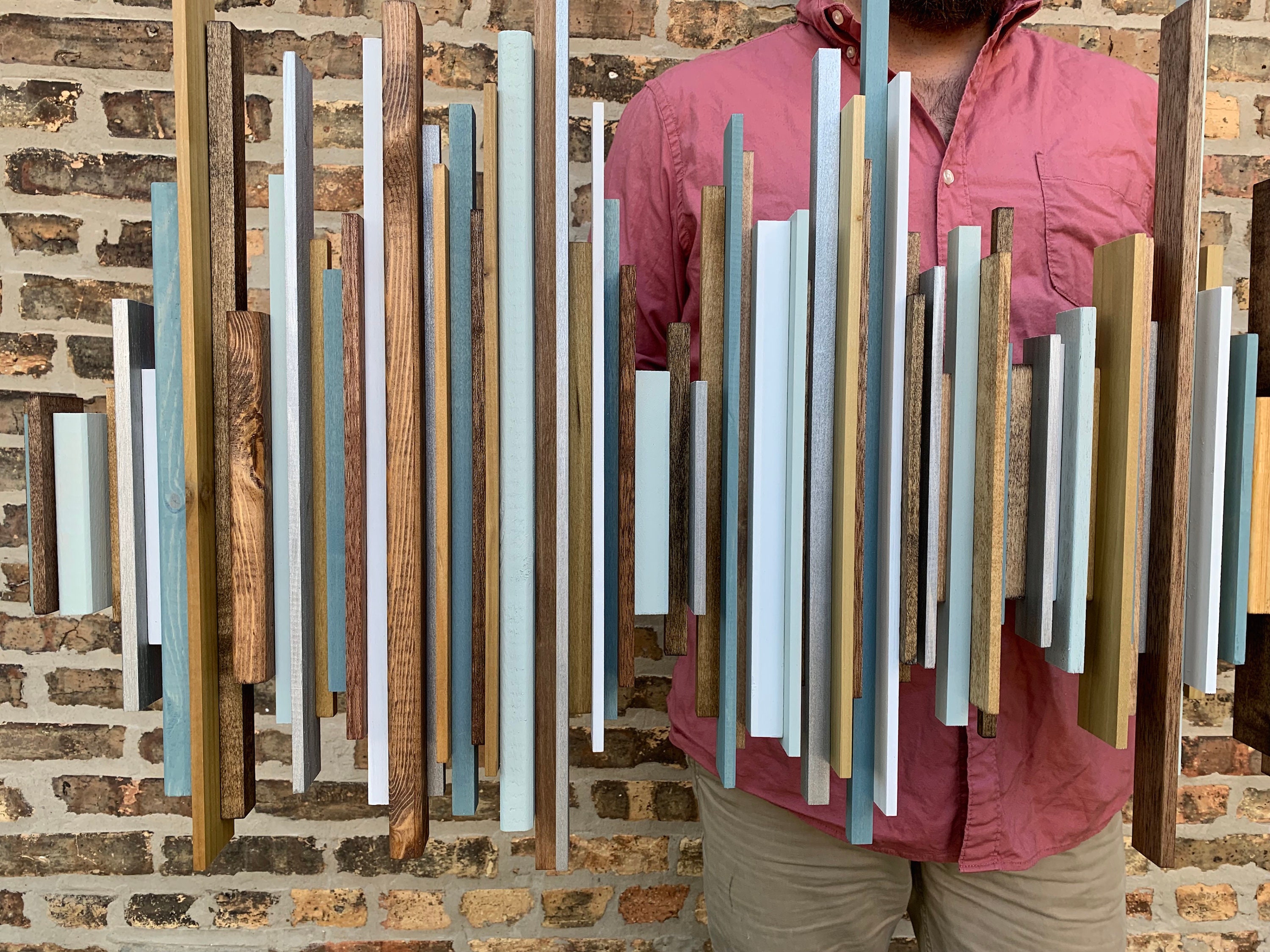 Custom 4 ft Wood Soundwave Wall Sculpture, Sound Wave Art, Based on Any ...