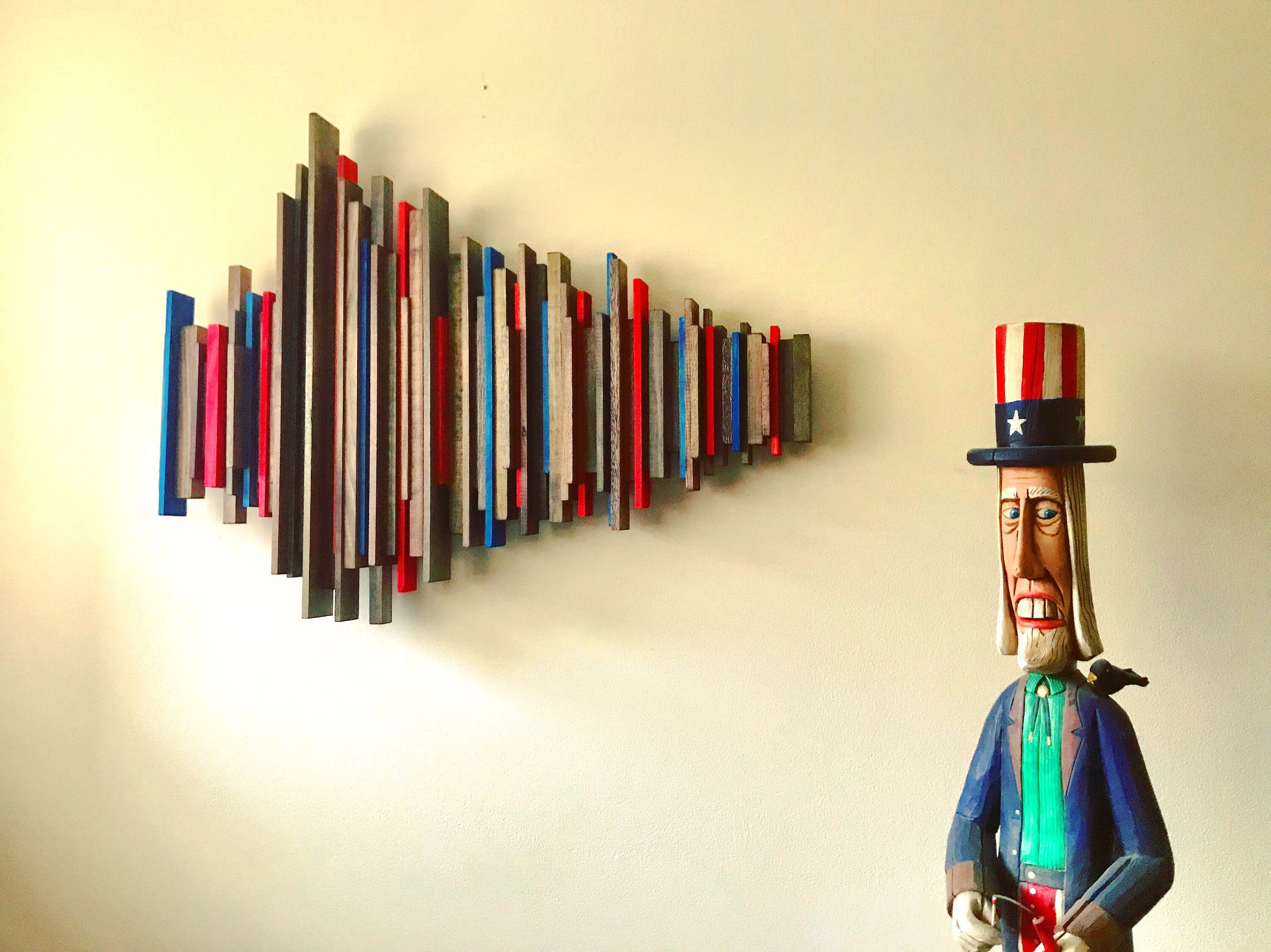 Custom Mini Wood Soundwave Wall Sculpture, Sound Wave Art, Based on Any ...