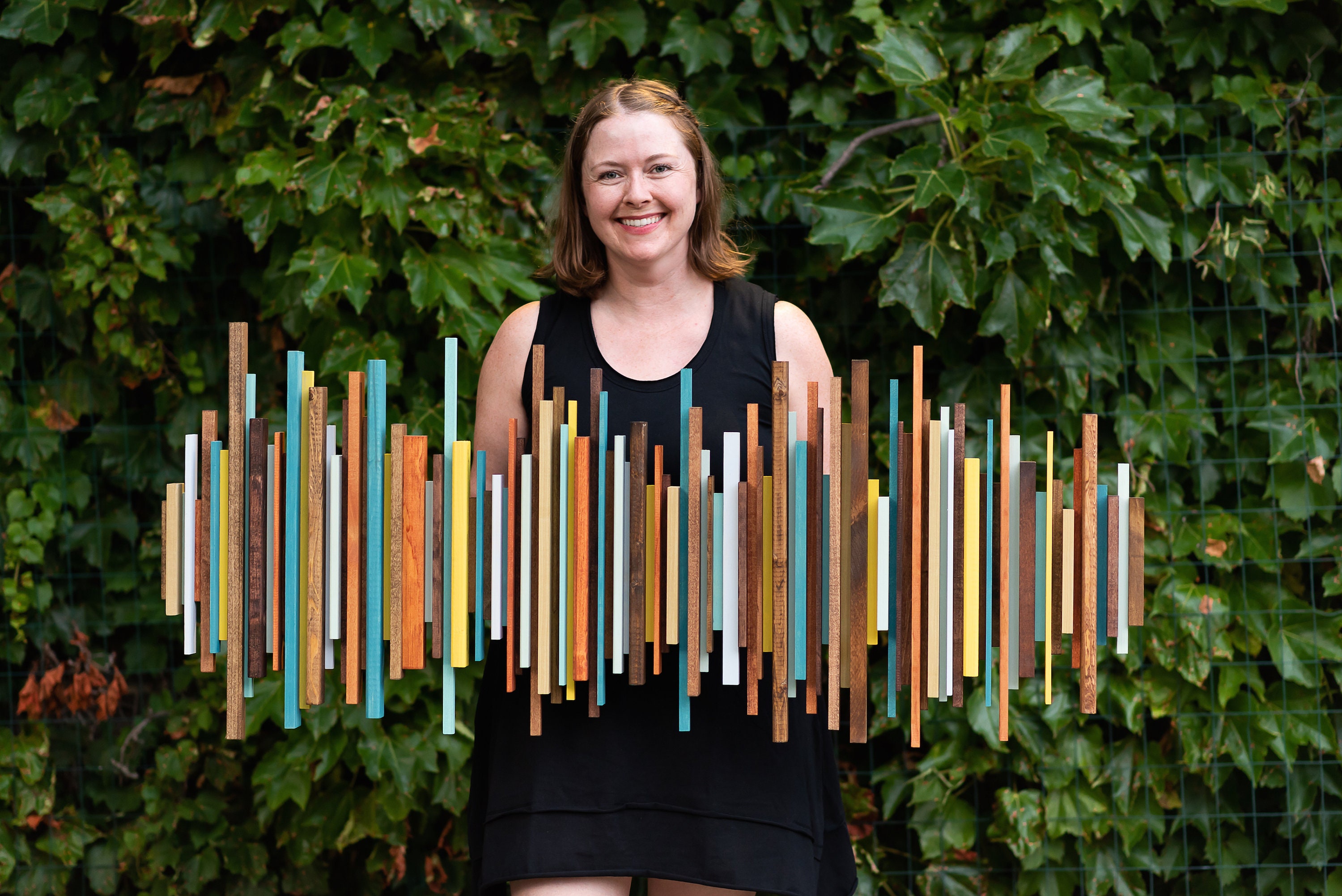 Custom 4 ft Wood Soundwave Wall Sculpture, Sound Wave Art, Based on Any ...