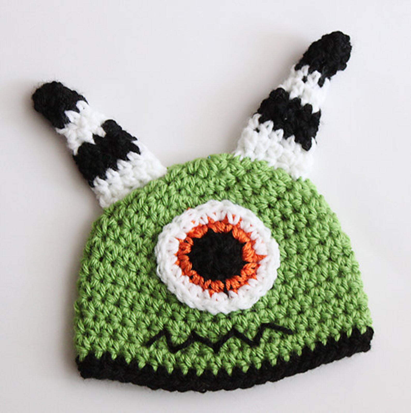 Mommy's Little Monster Crochet Baby Hat - Etsy