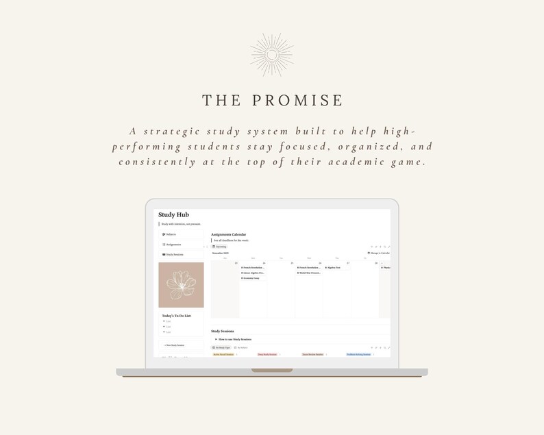 A+ Study System | Notion Study System for High Achievers | Focus, Strategic Planning & Academic ...