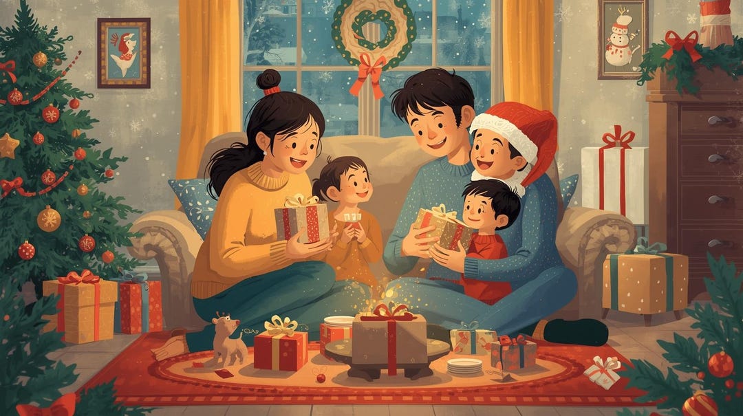 Christmas With Family - Etsy