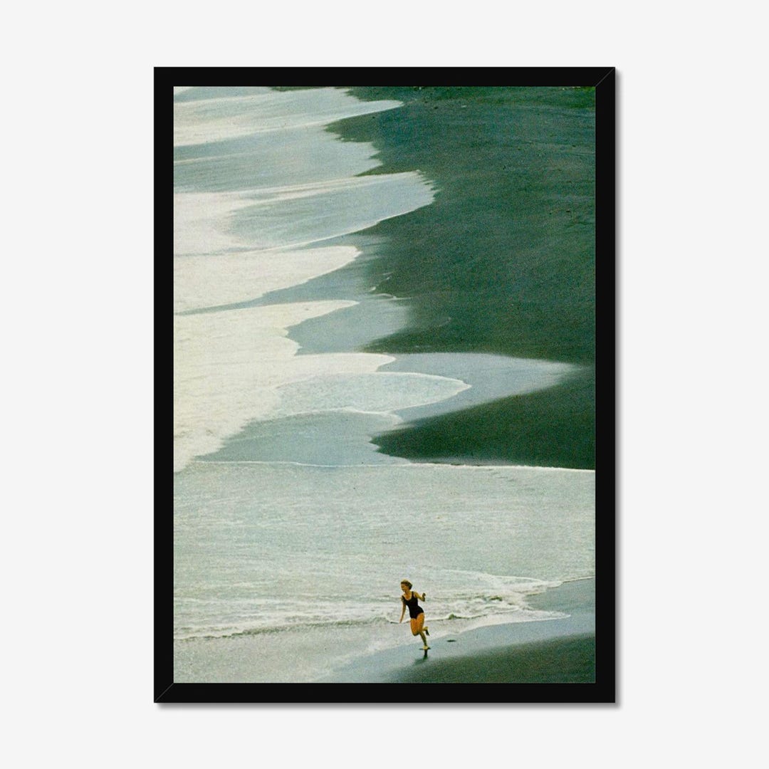 Vintage National Geographic Print, Ocean Poster, Retro Fine Art ...