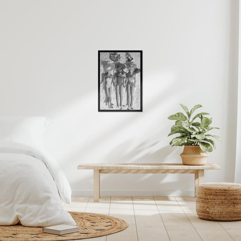 Plastic Doll Poster, Iconic Tanning Dolls, Feminism Poster, Fine Art ...