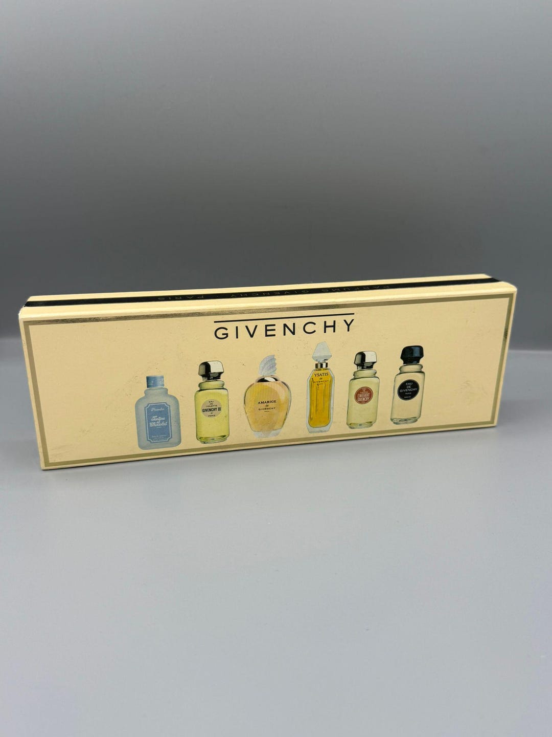 Vintage Givenchy Mini Perfume Coffret • 1980s Collection, Original Box ...