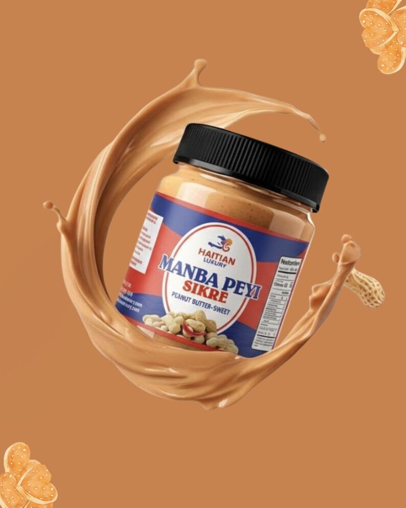 Haitian Sweet Peanut Butter | Authentic Caribbean Manba - Etsy