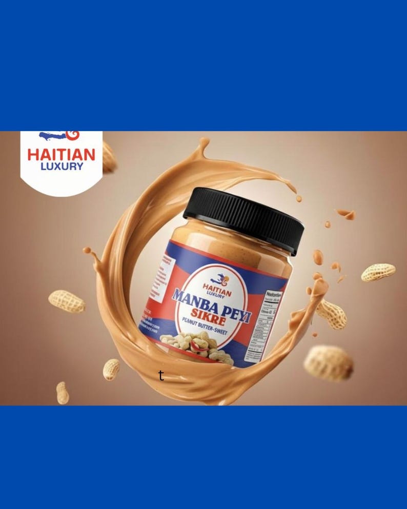 Haitian Sweet Peanut Butter | Authentic Caribbean Manba - Etsy
